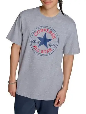 CONVERSE Chuck Taylor All Star Logo T-shirt - Vintage Grey Heather