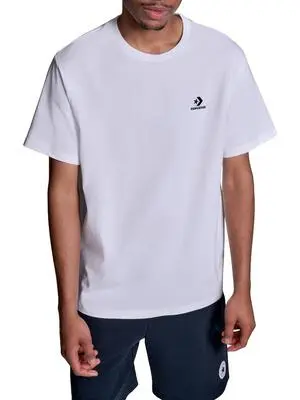 CONVERSE Star Chevron T-shirt - White 10a