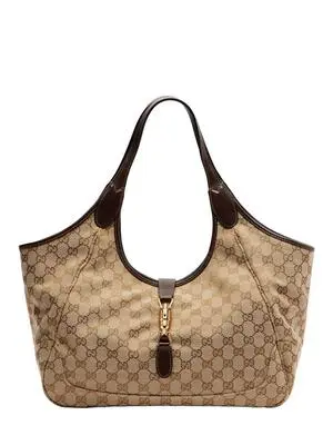 Gucci Gg Canvas Medium Tote Bag - Beige