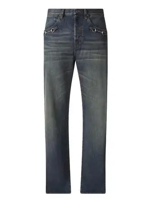 Gucci Horsebit Flared Jeans - Blue