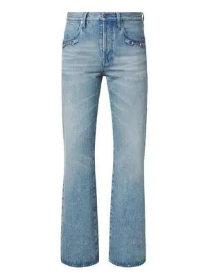 Gucci Horsebit Flared Jeans - Blue