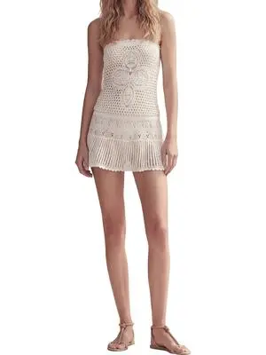 Alexis Soltaria Mini Dress - White