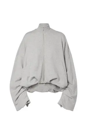 Dries Van Noten Cotton Jersey Sweatshirt - Grey