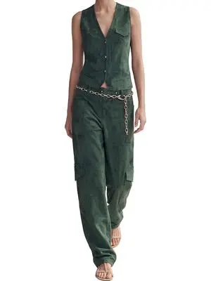 Alexis Delphos Tailored Pants Green