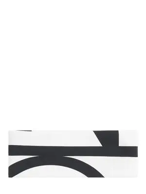 TOTEME Monogram Headband - White