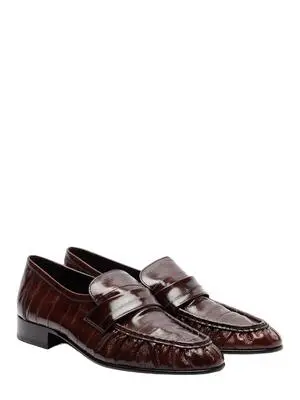 THE ROW Soft Leather Loafers
