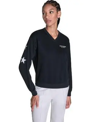 CONVERSE Chuck Star Crewneck - Converse Black