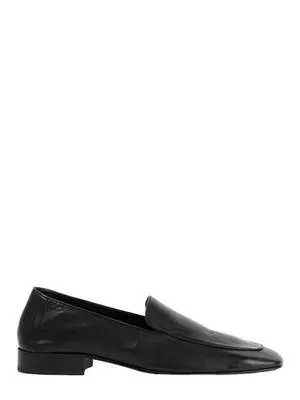 Dries Van Noten Leather Loafers - Black