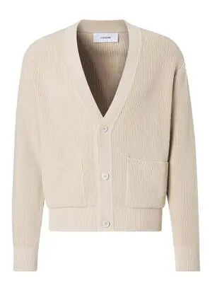 LARDINI Cotton Cardigan - Beige