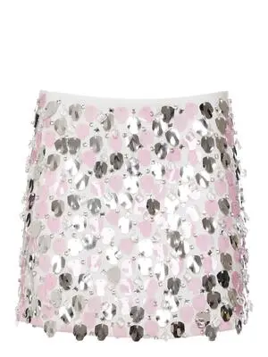 DES_PHEMMES Sequined Mini Skirt