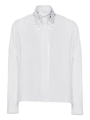 DES_PHEMMES Button-up Shirt - Off-white