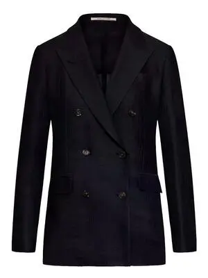 Tagliatore Double-breasted Blazer - Black