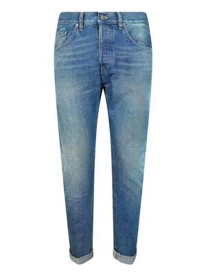 DONDUP Buttoned Jeans - Blue