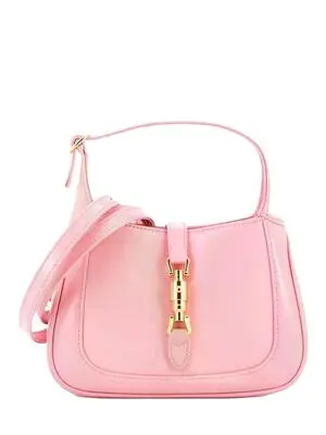 Gucci Jackie 1961 Leather Mini Hobo Bag - Pink