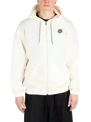 SOCIETE ANONYME Logo Zip Hoodie - White