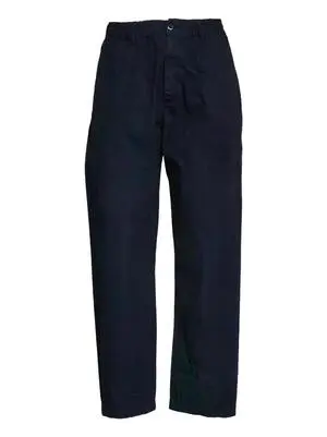 C.P. COMPANY Button Zip Trousers - Blue