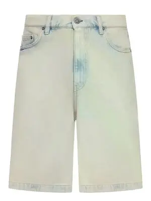 GOLDEN GOOSE Five-pocket Denim Shorts - Blue