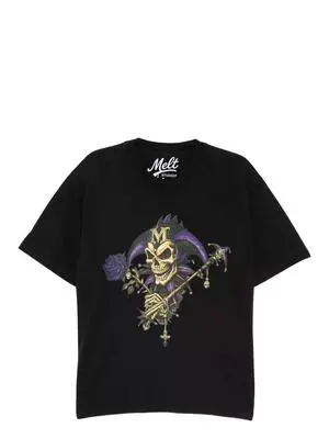 MELT Graphic-print T-shirt - Black