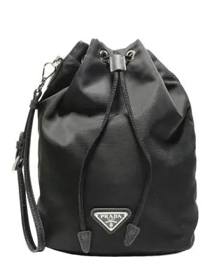 Prada Re-nylon Bucket Bag - Black