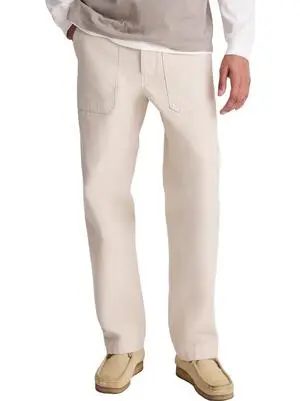 Madewell Reverse Sateen Fatigue Pants - Stone