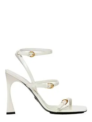 Stella McCartney 103mm Buckled Heeled Pumps - Neutrals