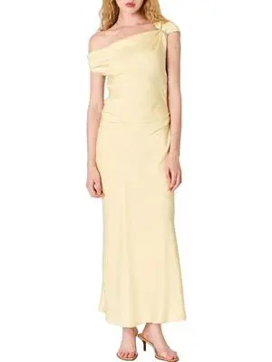 NIA Hiedra One-Shoulder Gown
