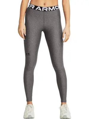 Under Armour Heatgear® Leggings - Charcoal Heather/black