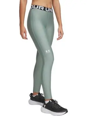 Under Armour Heatgear® Leggings - Silica Green//white