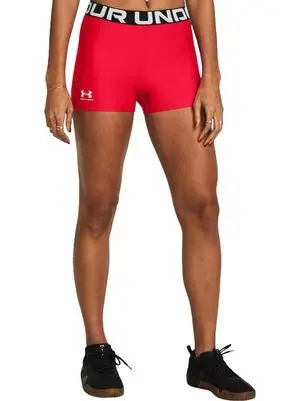 Under Armour Heatgear® Fitted Shorts - Red//white