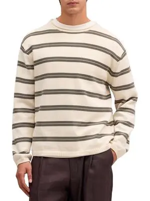 Nn07 Sailor 60019 Organic Cotton Crewneck Sweater - Ivory