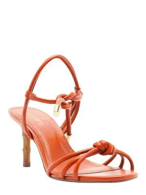 AREZZO Mira Ankle Strap Sandal - Tropical Orange