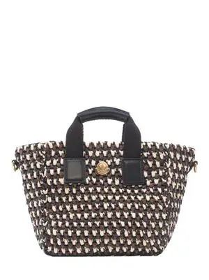 Moncler Micro Caradoc Crossbody Bag - Raffia