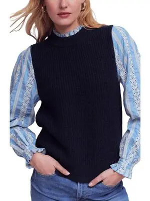 BODEN Mixed Media Sweater