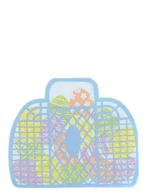DAYDREAM SOCIETY Bunnies In The Garden Basket Large Napkins - Asssorted Pre-pack