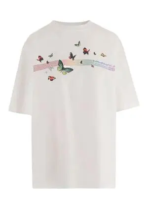 Casablanca Butterfly T-shirt - White