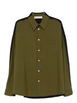 Marni Cotton Shirt Green