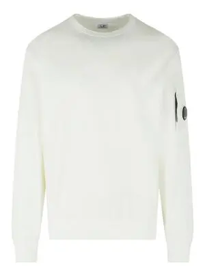 C.P. COMPANY Cotton Sweater - White