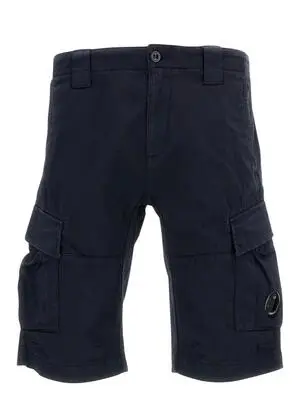 C.P. COMPANY Lens Cargo Shorts - Blue