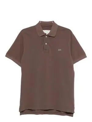 ERL Polo Shirt With Logo - Brown