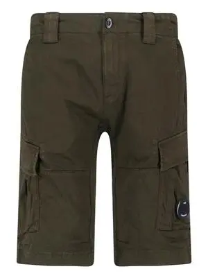 C.P. COMPANY Lens Cargo Shorts - Green