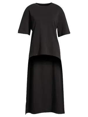 Mango Iris T-shirt Midi Dress - Black