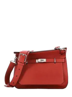 Hermès Jypsiere Bag Clemence 34 Red