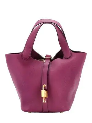 HERMES Picotin Lock Pm - Cassis