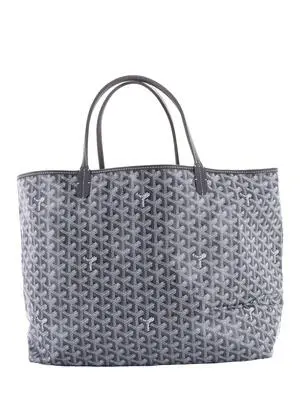 GOYARD Saint Louis Gm Tote Coated Canvas - Gray