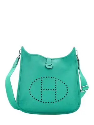 HERMES Evelyne Bag Gen Iii Clemence Pm - Vert Verone