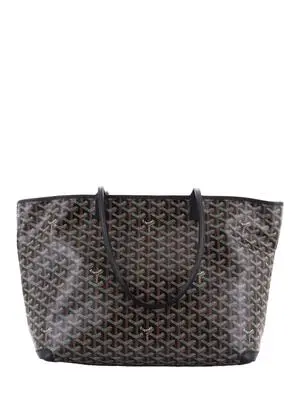 GOYARD Artois Mm Tote Coated Canvas - Black