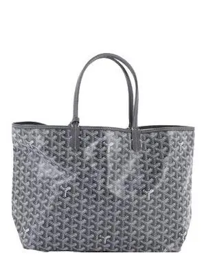 Goyard Saint Louis Tote Coated Canvas Pm - Grey