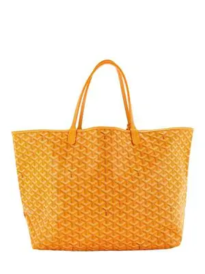 GOYARD Saint Louis Gm Tote Coated Canvas - Yellow