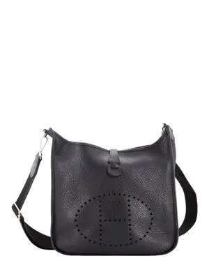 HERMES Evelyne Bag Gen Iii Clemence Pm - Noir