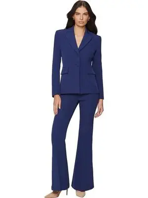 Generation Love Aimee Crepe Blazer - Blue